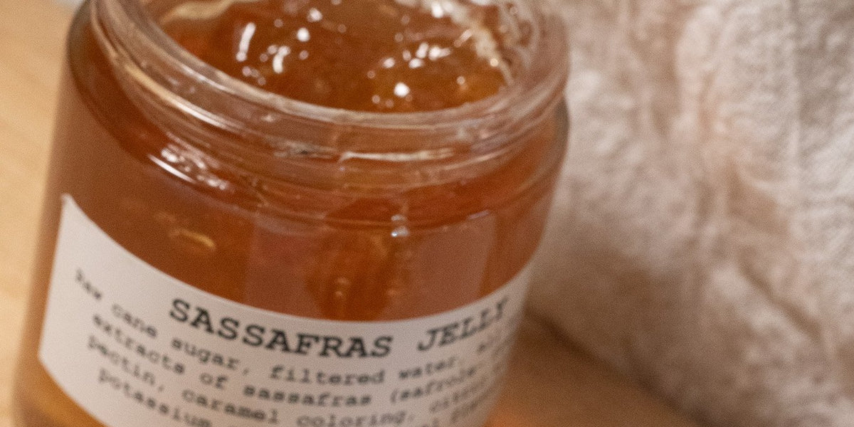 Sassafras Jelly, 5 oz - Safrole-Free Root Beer Taste – Smoke Camp Crafts